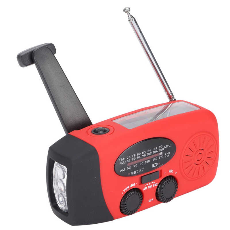 Hand Crank Radio Portable Self Powered Solar Weath... – Grandado