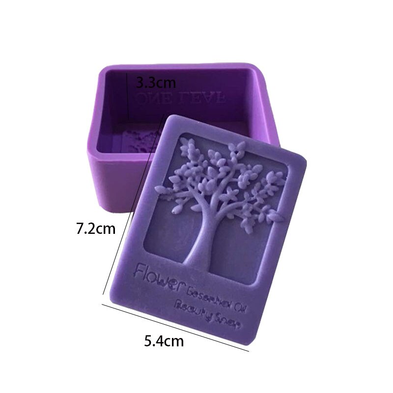 1 Pcs Ovale Rechthoek Silicone Mold Boom Vormige V... – Vicedeal