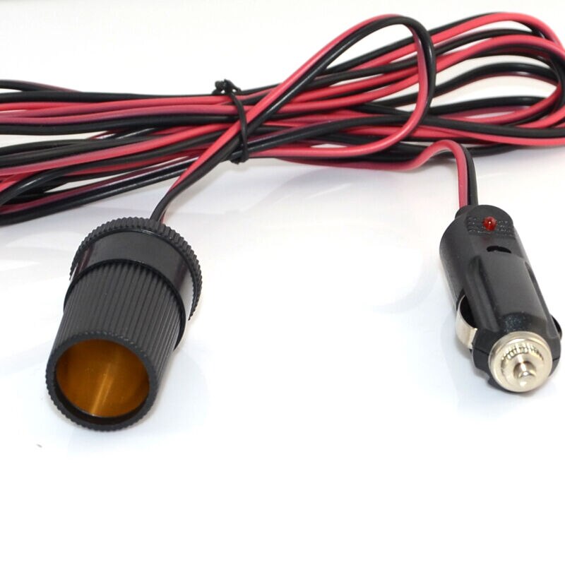 Auto Sigarettenaansteker Plug Kabel 12V Extension ... – Vicedeal