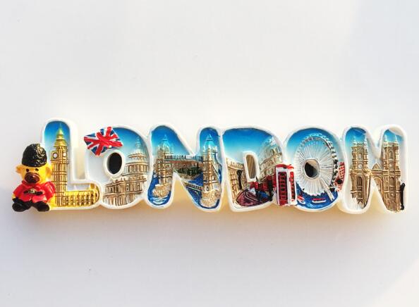 Letters of London Fridge Magnet Souvenirs Refriger... – Grandado
