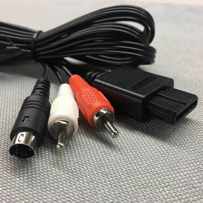 BUKIM S-Video Cable for GameCube for GC RCA AV Cor... – Vicedeal