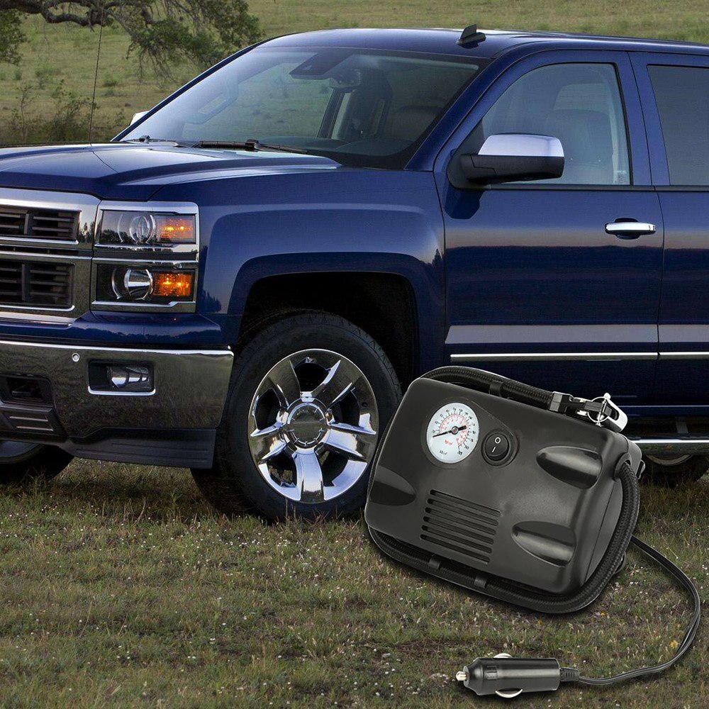 DC 12V Portable Air Compressor 260PSI Tire Inflato... – Grandado