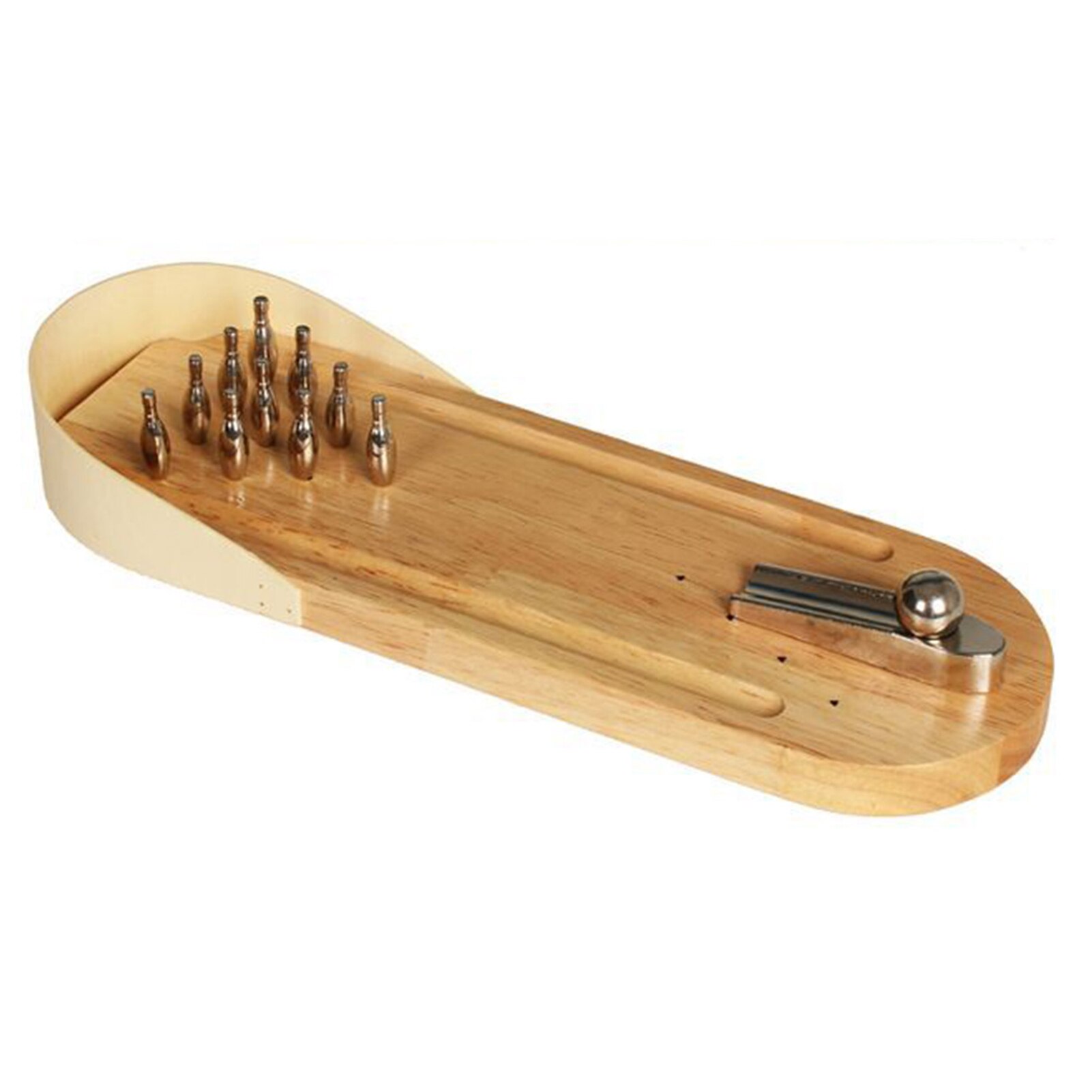 Mini Bowling Ball Toy High Durable Lightweight Woo... – Vicedeal