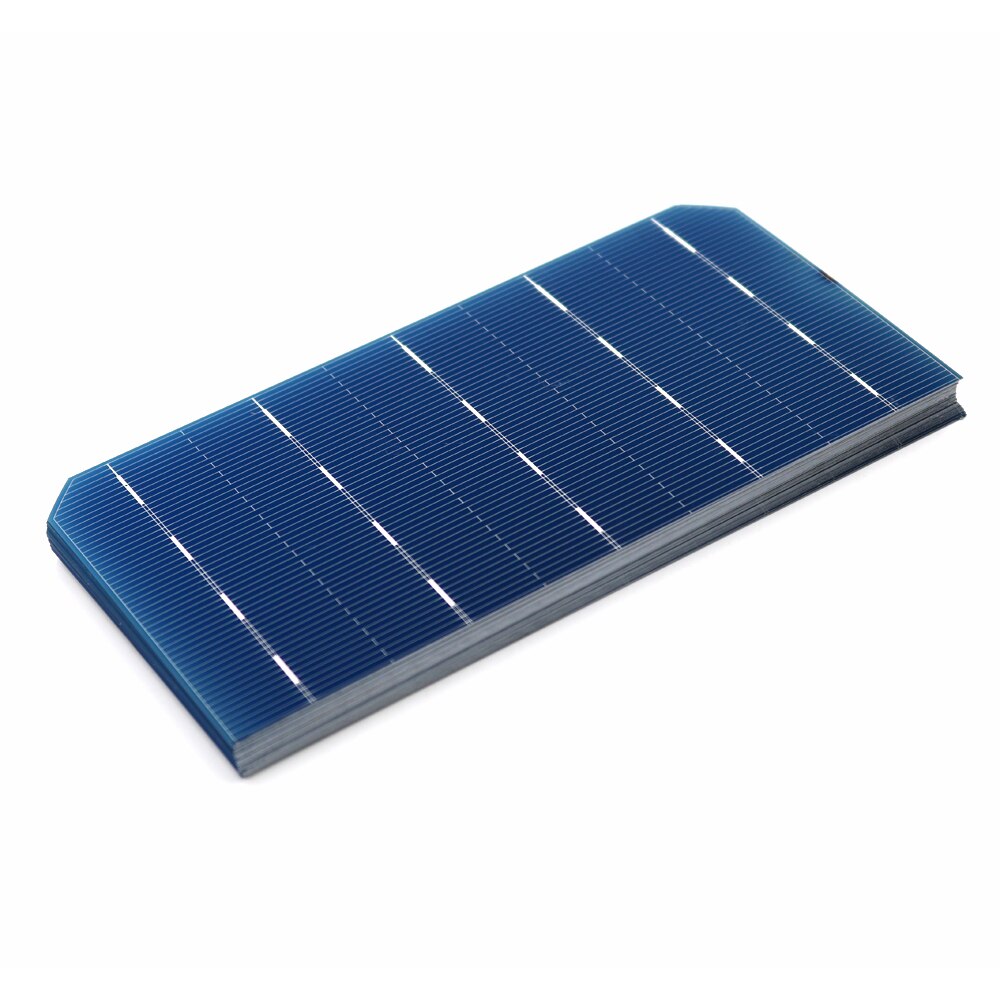 40 50 100PCS 4.46A 2.48W 0.5V 156x78MM Mono Solar ... – Grandado