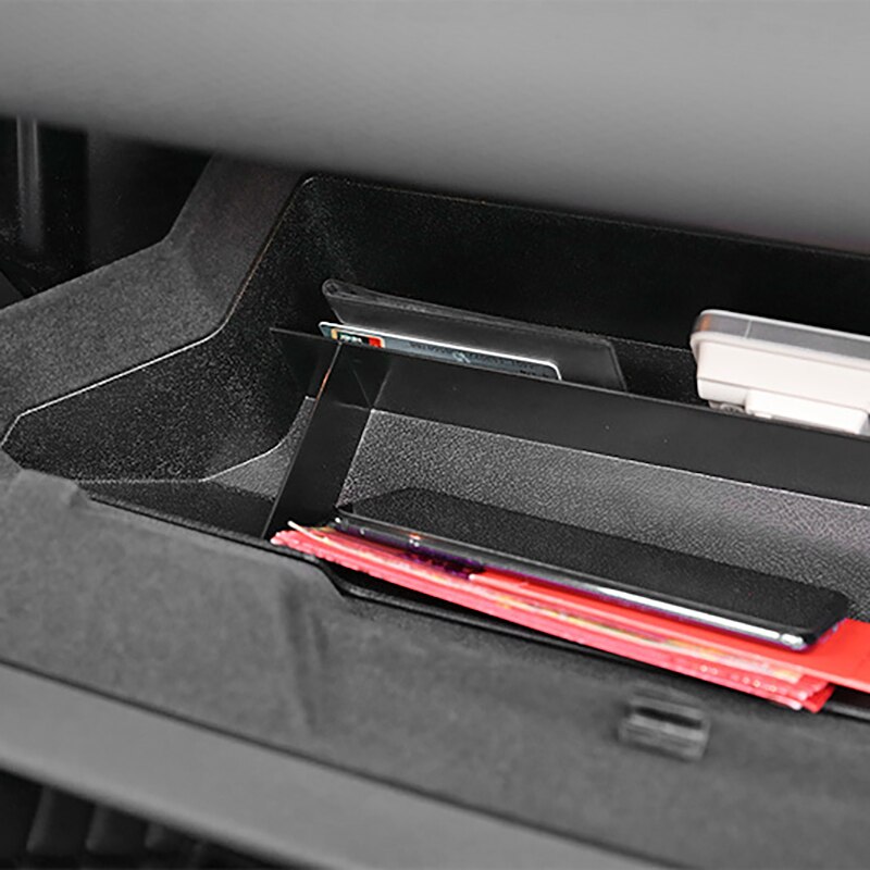 Black Car Interior Co-Pilot Glove Storage Box Cont... – Grandado