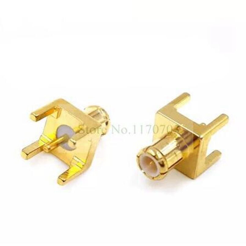 10 pcs RF Coaxial 50ohm MCX Male PCB 4 welding Con... – Grandado