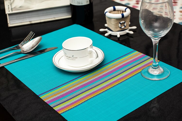 4PCS/lot PVC Placemat Dining Table Mats Pads Bowl ... – Vicedeal