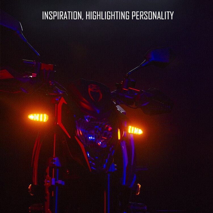 spirit beast LED turn signal highlight motorcycle ... – Grandado