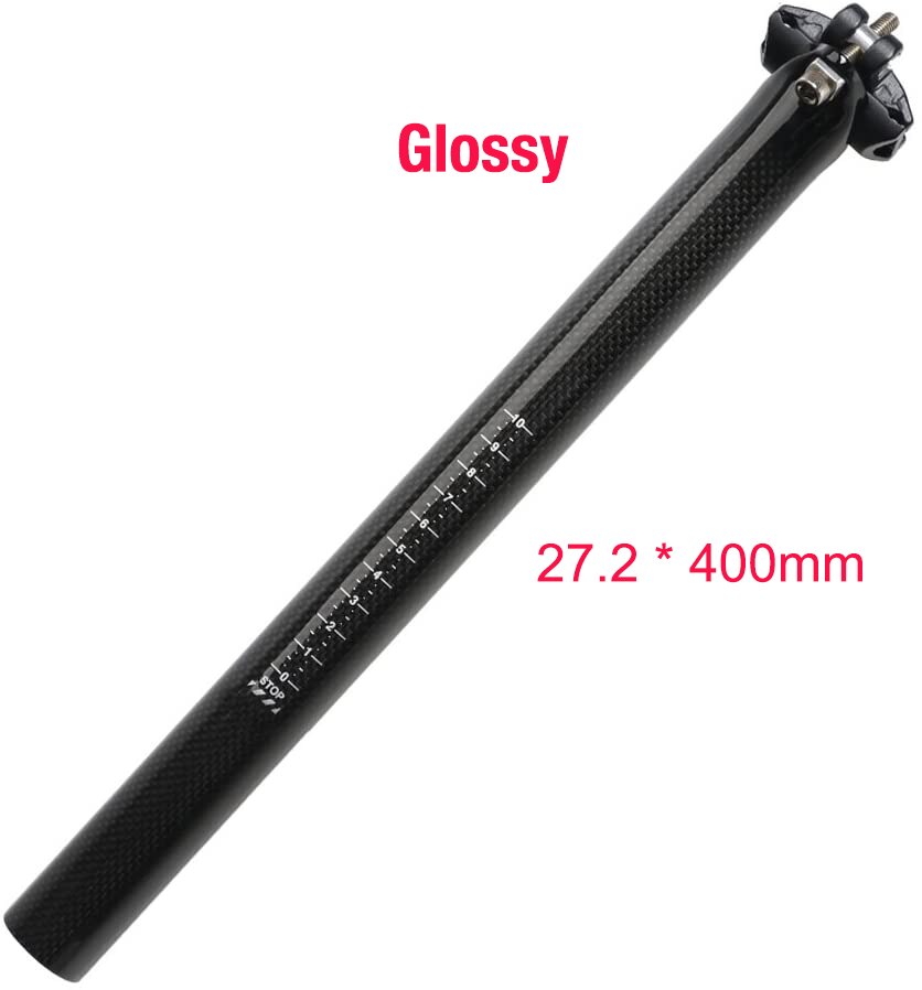 Carbon Fiets Zadelpen Full 3K Fiber Superlichte Ti... – Vicedeal