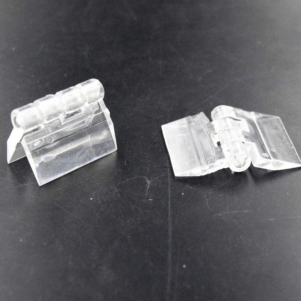 50PCS 25x33mm Acrylic Hinge , perspex Transparent ... – Vicedeal