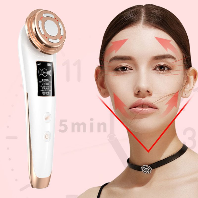 RF EMS Iontophoresis Light Electric Facial Aesthet... – Grandado