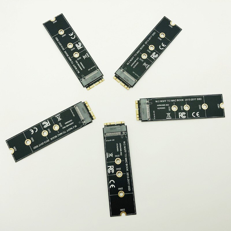 5PCS NVME M2 SSD Adapter Convert Card voor MacBook... – Vicedeal
