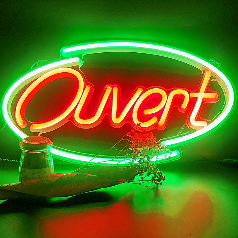 18 ''X 10'' Neon Inscriptie Commer... – Vicedeal