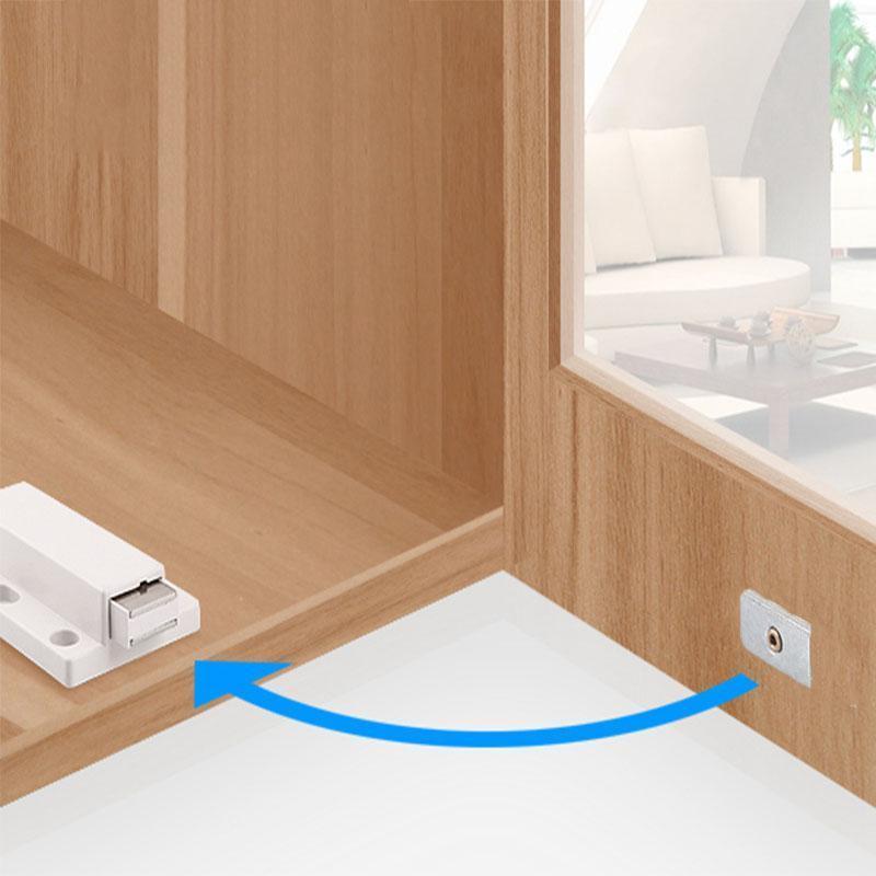 Magnetisk tryk rebound-enhed dørstopper skjulte dø... – Grandado