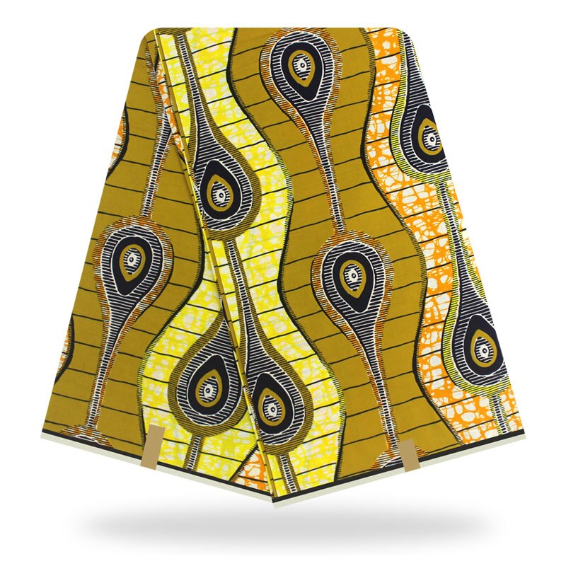 Tela ankara cera tela africana 100% algodón cera A... – Grandado