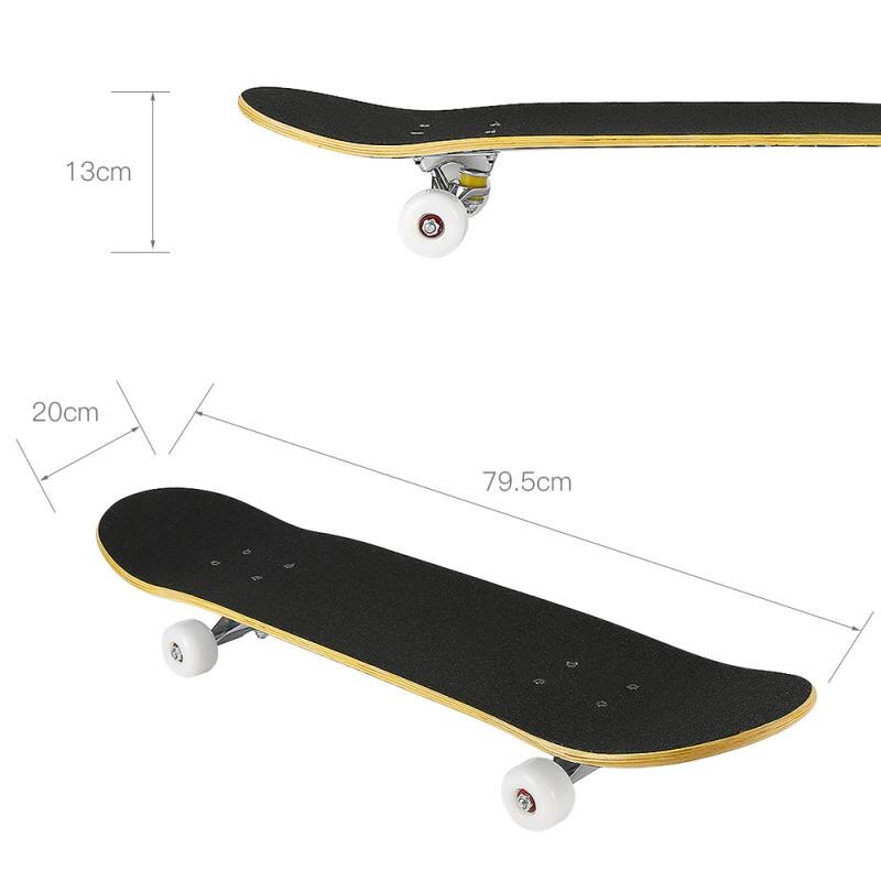 Four Wheel Skateboard Double Rocker Road Skate Adu... – Vicedeal