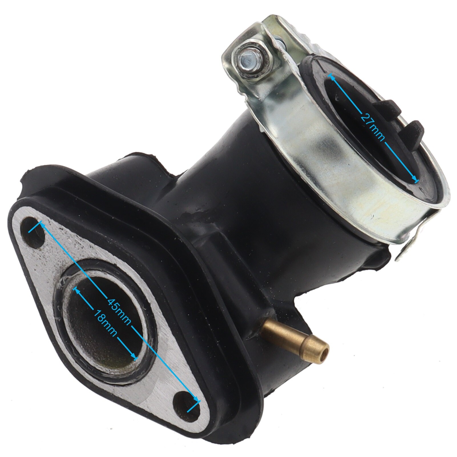 18mm Intake Manifold Pipe for GY6 50cc 125cc 150cc... – Grandado