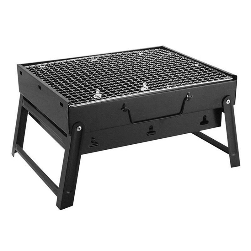 Folding BBQ Charcoal Barbecue Grill Portable Outdo... – Vicedeal