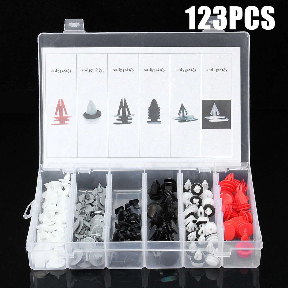 123pcs Wheel Arch Trim Clips Side Door Clips For B... – Vicedeal