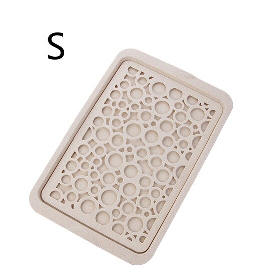 double plastic water cup drain tray household rect... – Grandado