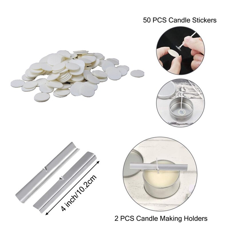 Candle Making Kit,Candle Wick Sticker (200 PCS) an... – Vicedeal