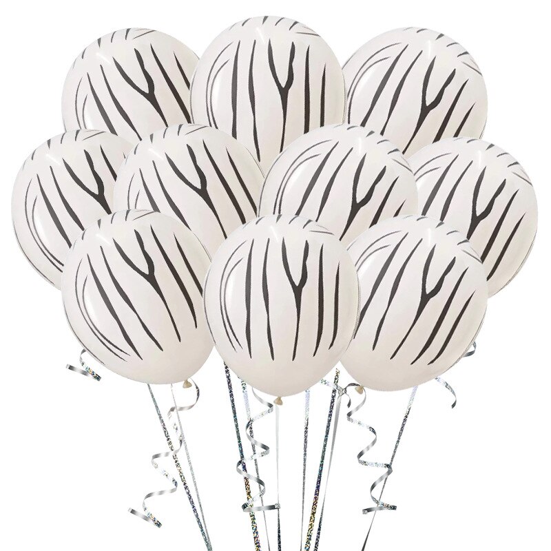 12Inch 30Pcs Safari Animal Latex Ballon Boeket Lui... – Grandado