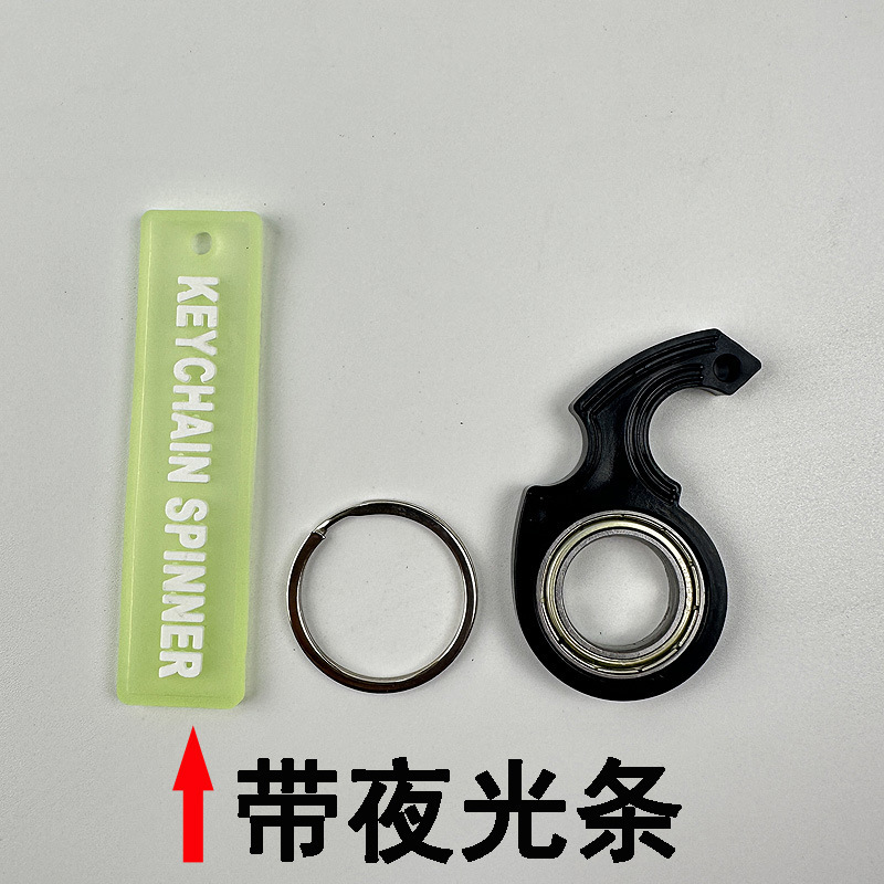 rotary keychain Popular fun karambit spinner II fi... – Grandado