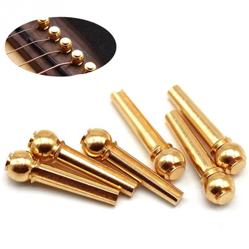 6pcs Acoustic Guitar String Bridge Pins Solid Copp... – Vicedeal