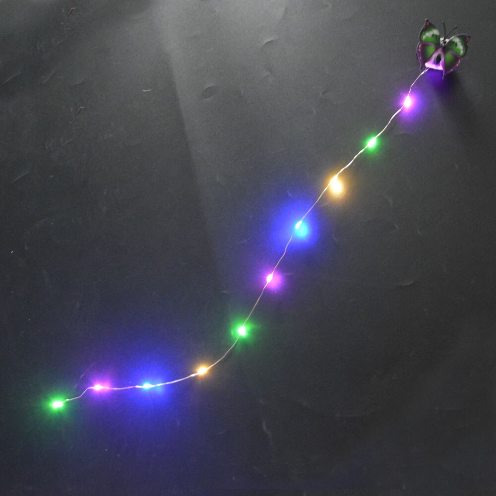 1PCS Christmas DIY Hair LED Lights String Glowing ... – Vicedeal