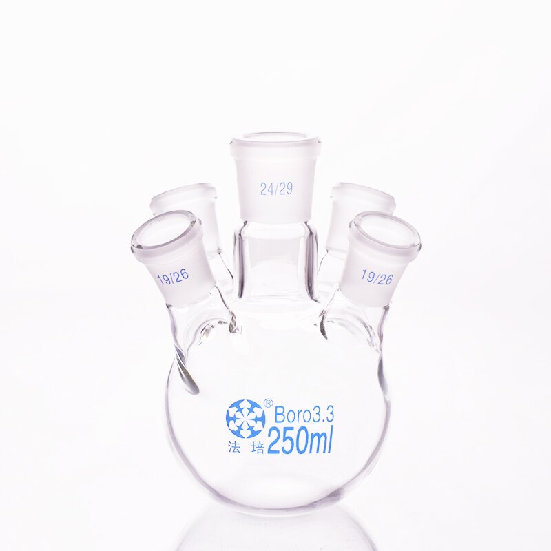 Five-necked flask oblique shape,with Five necks st... – Grandado