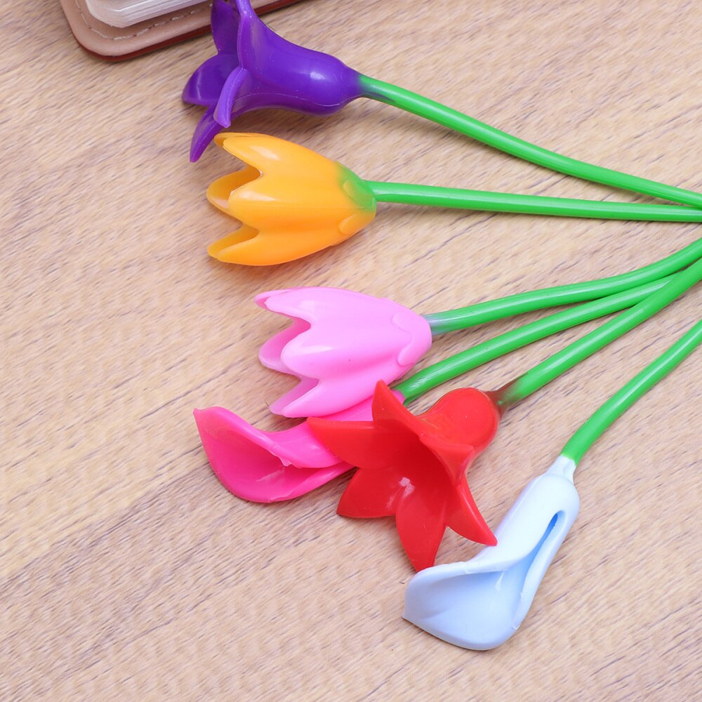 12pcs Silicone Flower Glass Marker Glass Tags Labe... – Grandado