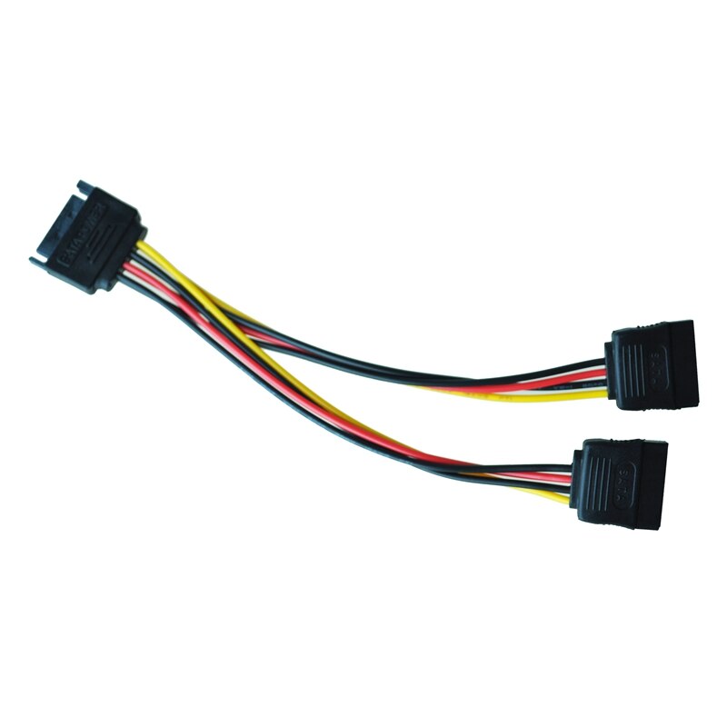 2X 6In SATA Power y Splitter Cable Adapter - M/F (... – Grandado