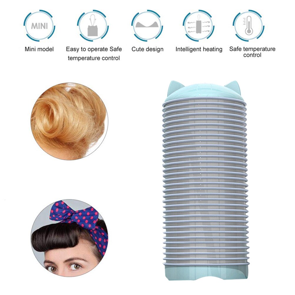 Electric Heating Large Self Grip Hair Rollers DIY ... – Grandado