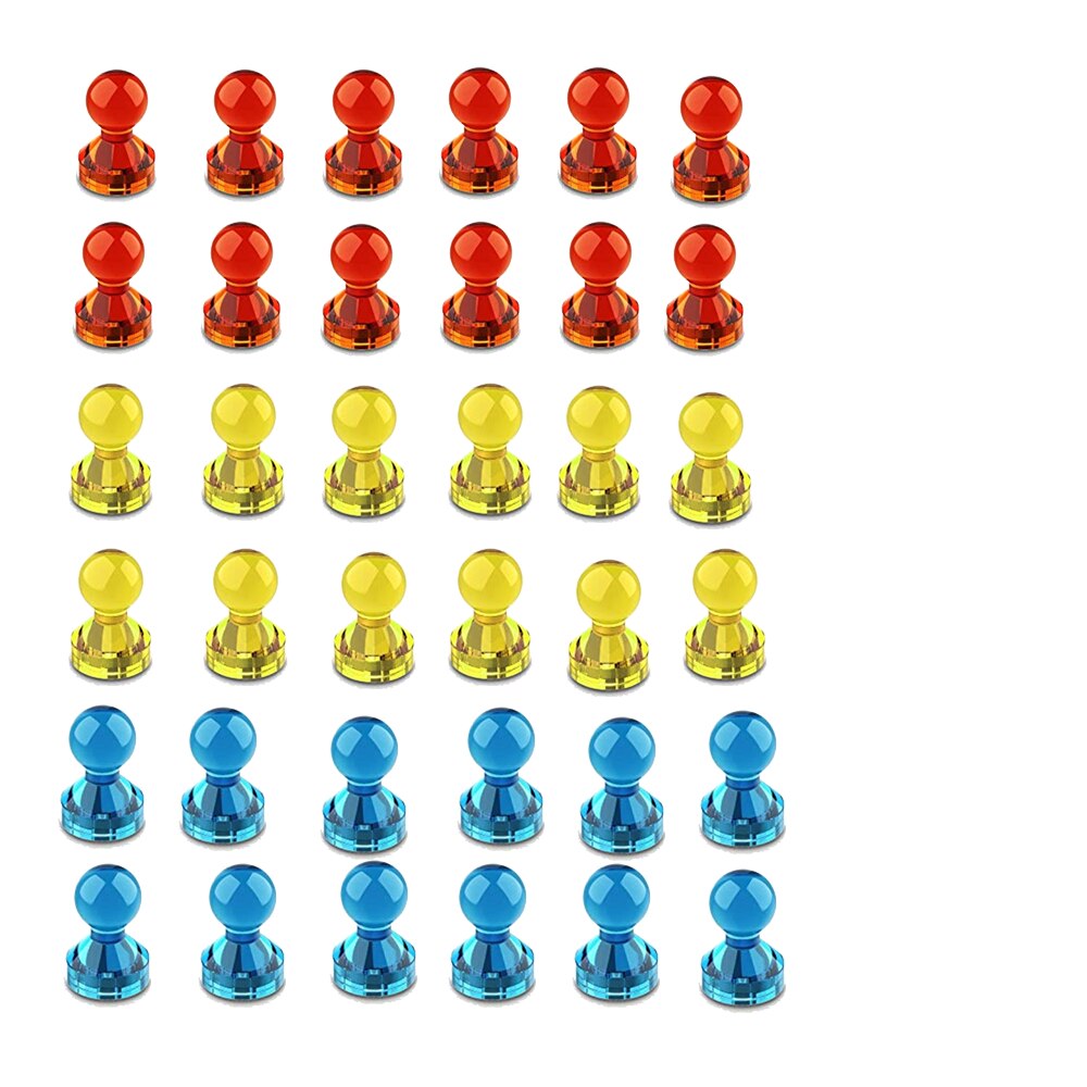 7Color Push Pin Fridge Magnets Holder Home School ... – Grandado
