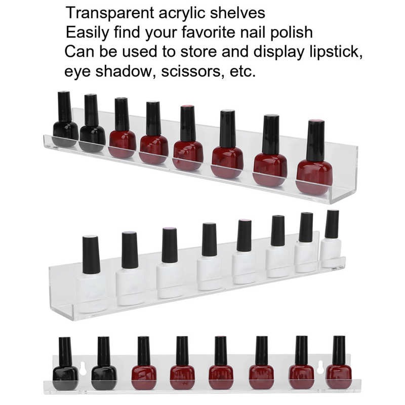 Nail Polish Rack Display Nail Polish Shelves Wall ... – Grandado