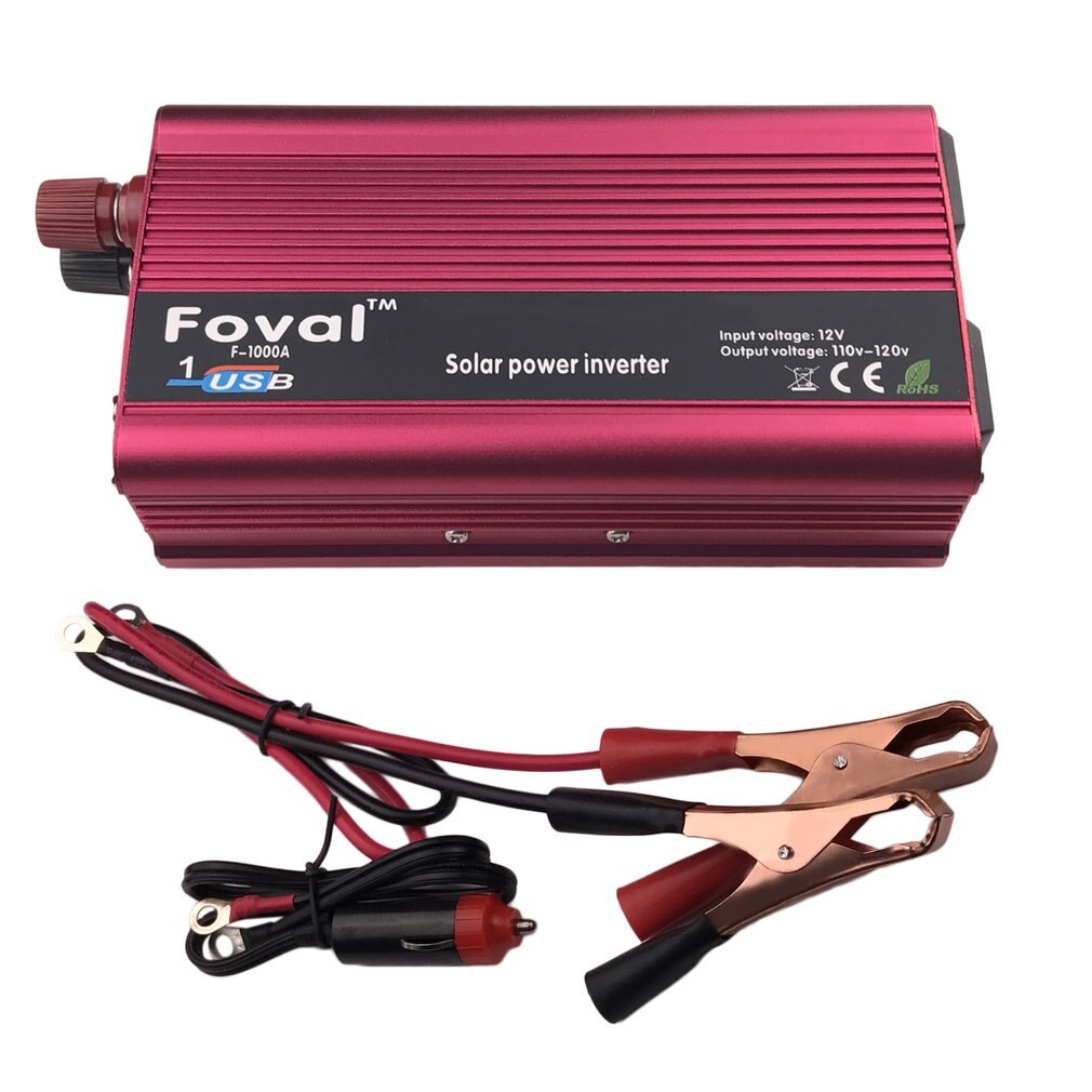 Onever High Power Car Inverter 2000W DC12V To AC22... – Grandado