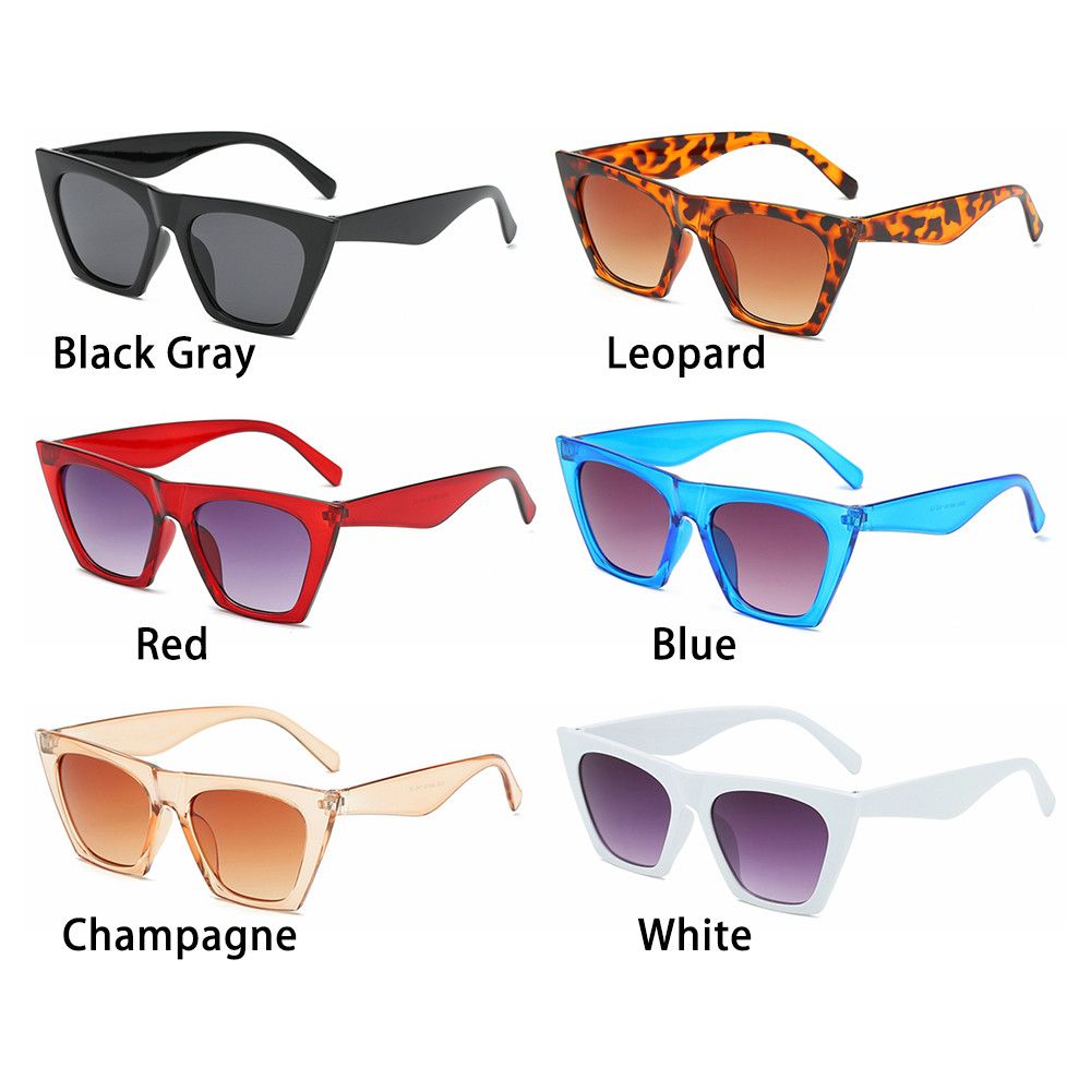 Square Sunglasses Vintage Shades Goggles UV400 Ppr... – Vicedeal