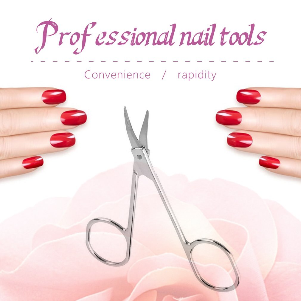 Head Stainless Steel Makeup Eyebrow Scissor Women ... – Vicedeal