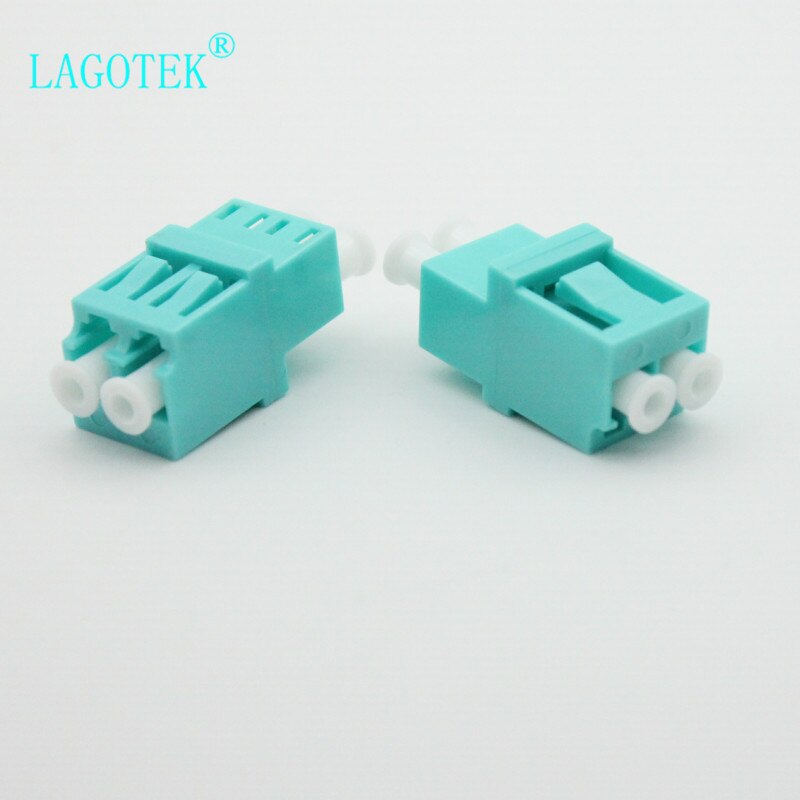 50PCS LC UPC Duplex Fiber optic Adapter High low t... – Grandado