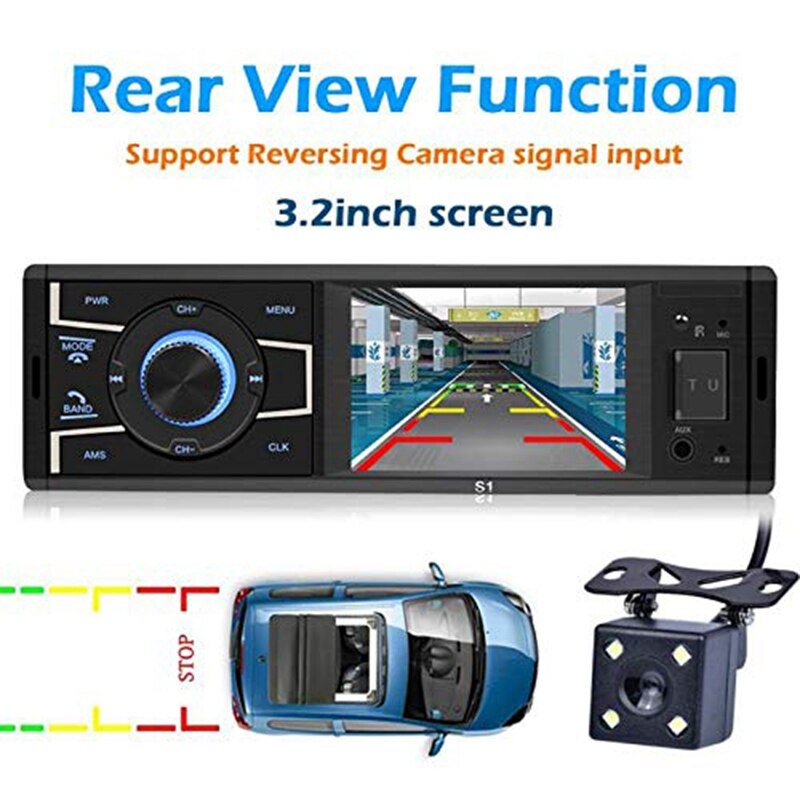 SWM-S1 3.2 Inch Car MP5 Player Bluetooth Car Stere... – Grandado
