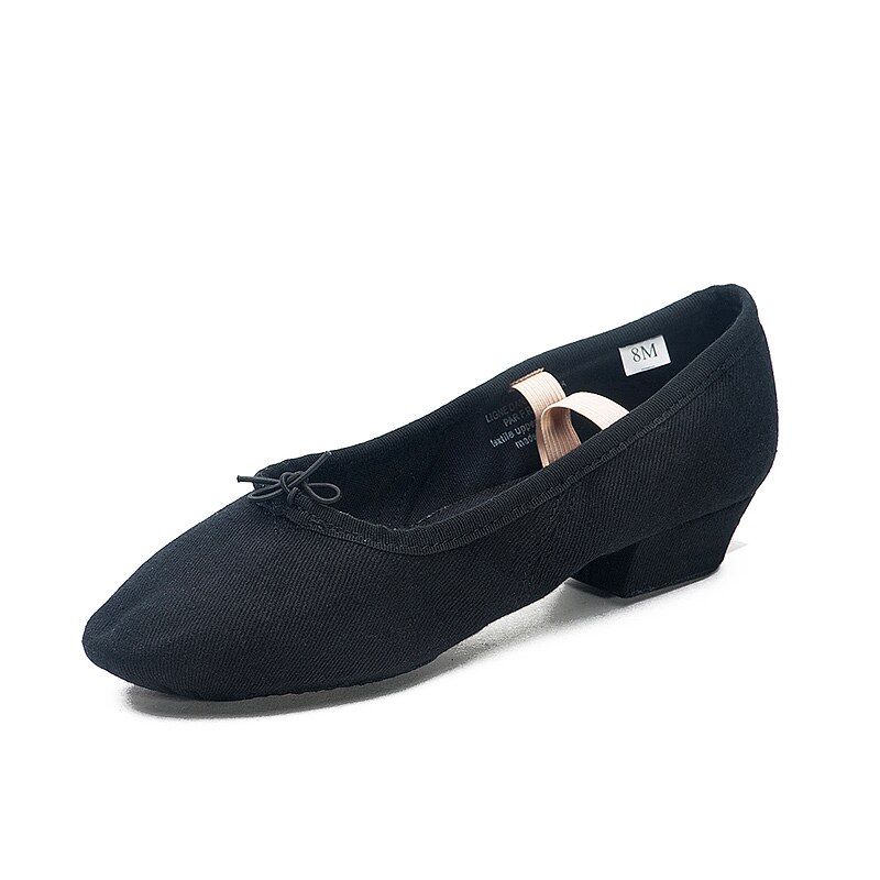 Sansha Canvas Ballet Soft Shoes With Heel Jazz Sal... – Grandado