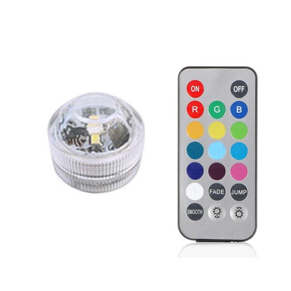 RGB Submersible LED Lights Battery Operated IP68 W... – Vicedeal