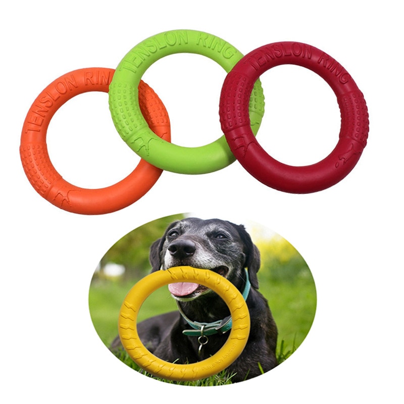 Newest Flying Discs Pet Dog Training Ring Puller R... – Vicedeal