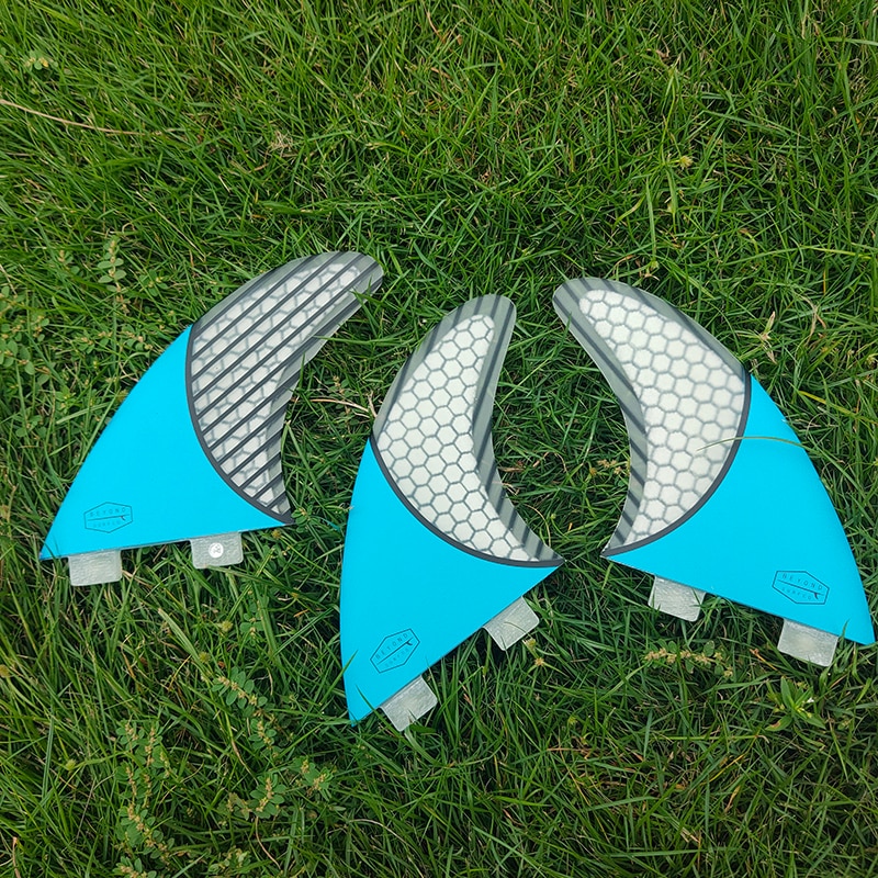 Blue FCS G5 honeycomb fin surf fin for surfboards – Grandado