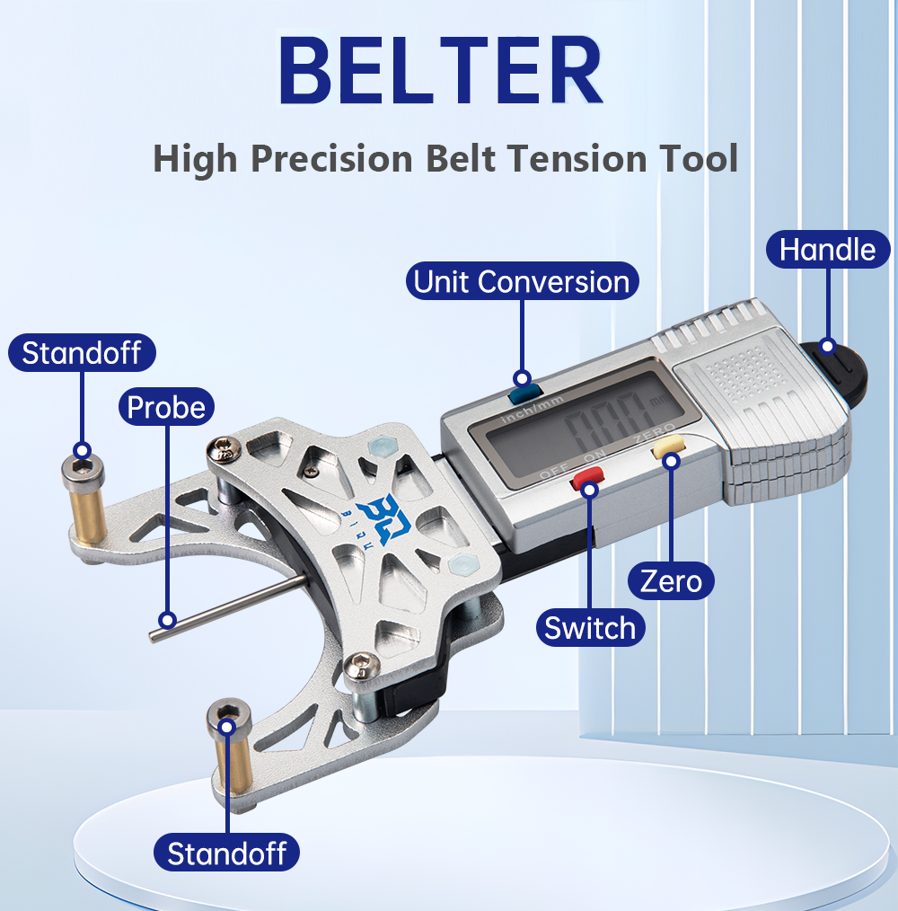 BIGTREETECH Belter High Precision Belt Tension Too... – Grandado