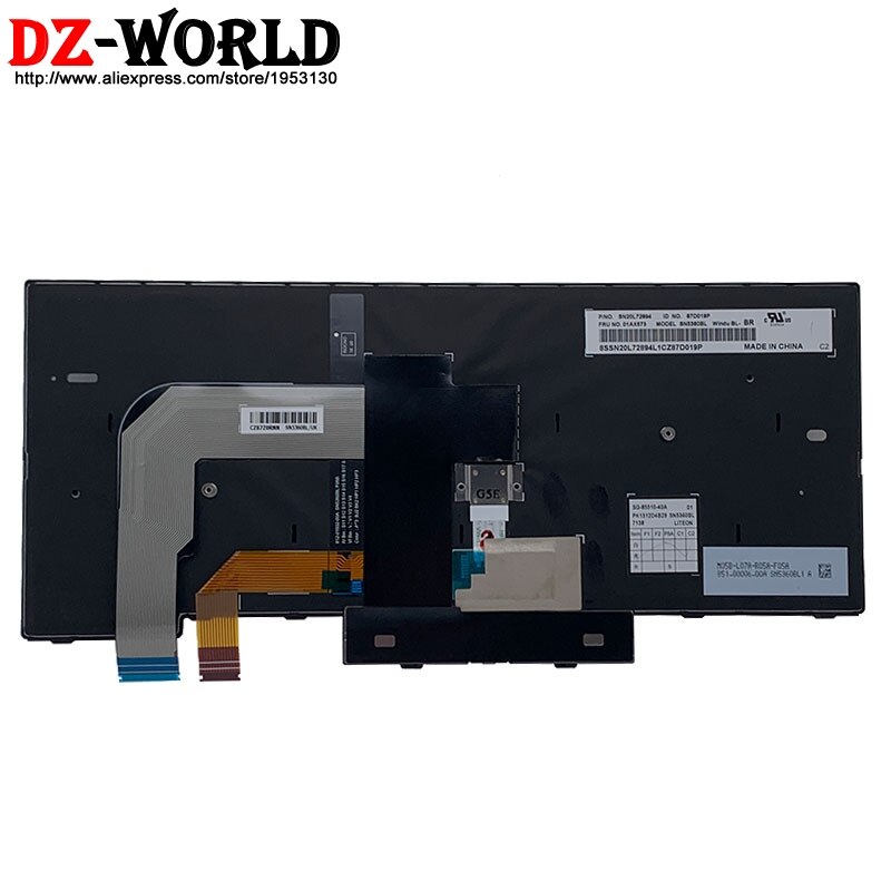 Original BR Brazil Backlit Keyboard for Lenovo Thi... – Grandado