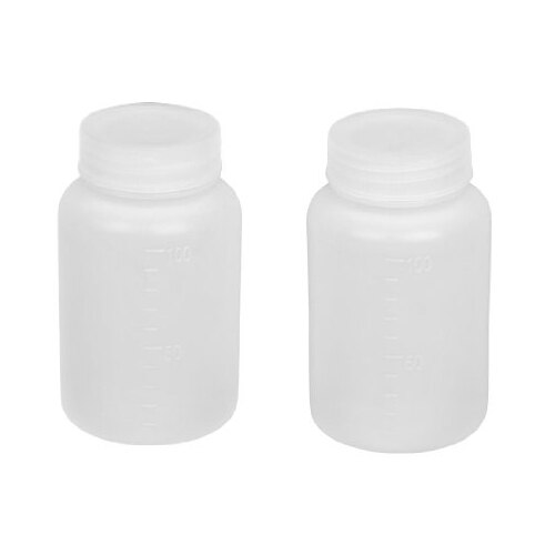 and 2 Pcs Laboratory Double Cap Leakproof Plastic ... – Grandado