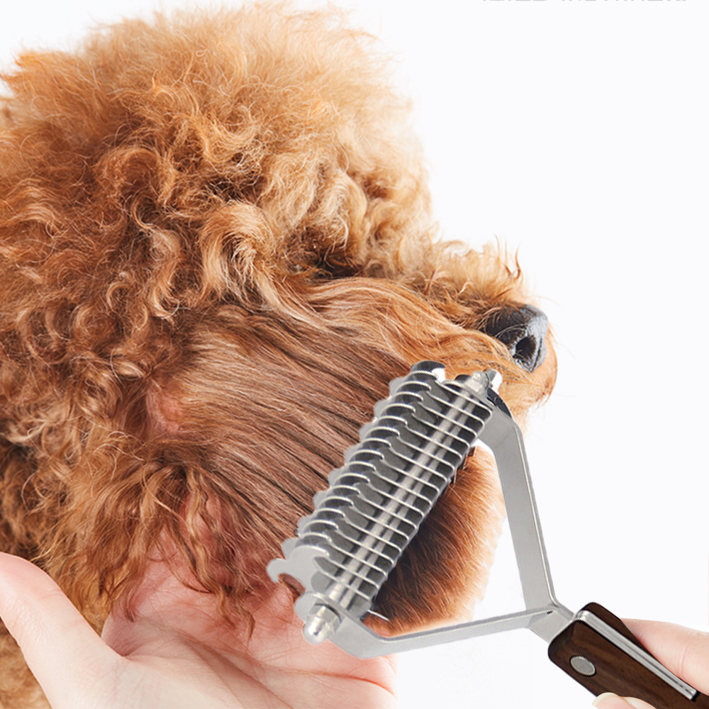 Pet Trimming Dematting Deshedding Brush Grooming T... – Grandado
