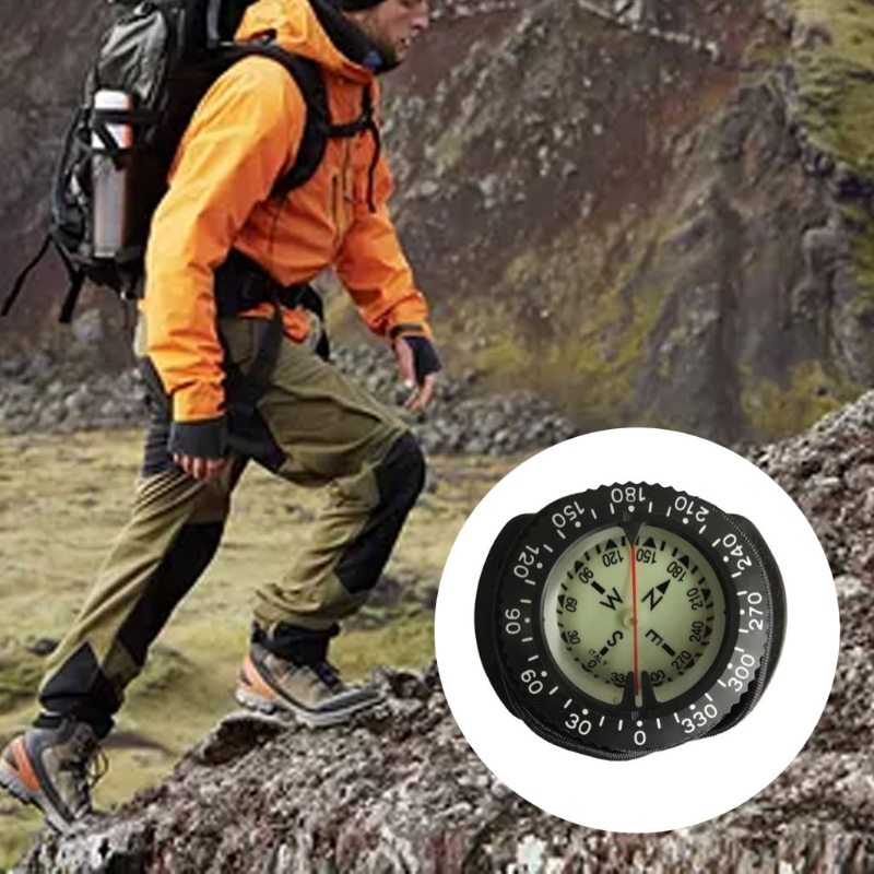 Bungee Cord Compass Underwater 100m Diving Waterpr... – Grandado