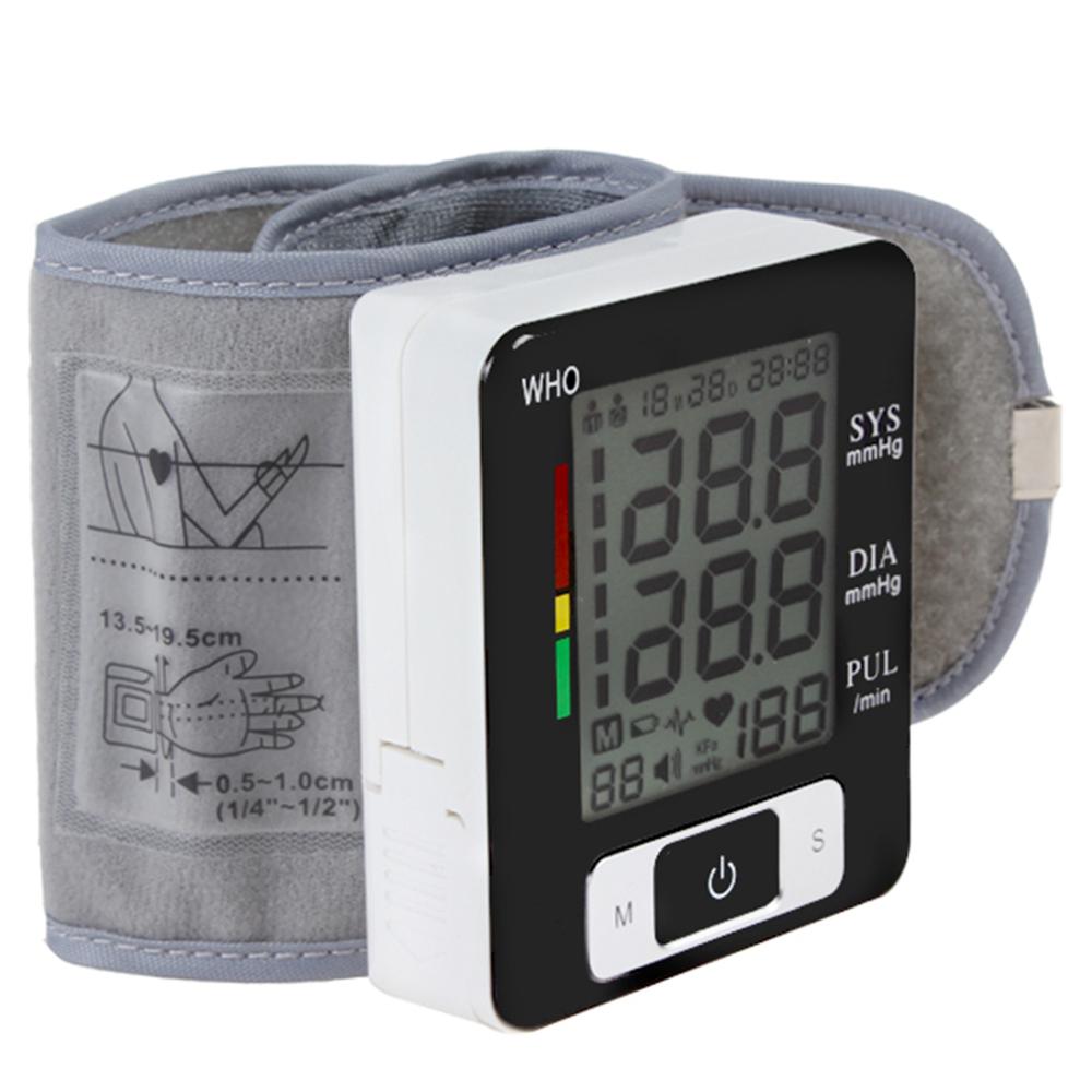 Digital Wrist Blood Pressure Monitor Fully automat... – Vicedeal